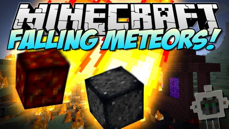 Falling Meteors Mod para Minecraft 1.7.10/1.7.2 - ZonaCraft