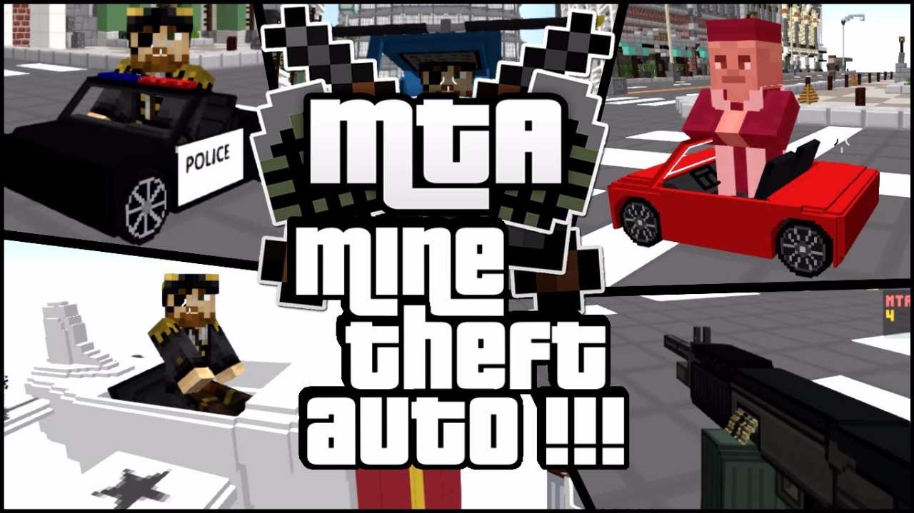 MineTheftAuto Texture Pack Para Minecraft 1.12/1.11.2/1.10.2/1.9.4 ...
