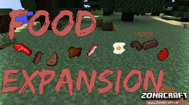 Food Expansion Mod Para Minecraft 1.12.2/1.11.2/1.10.2/1.9.4/1.8.9/1.7. ...