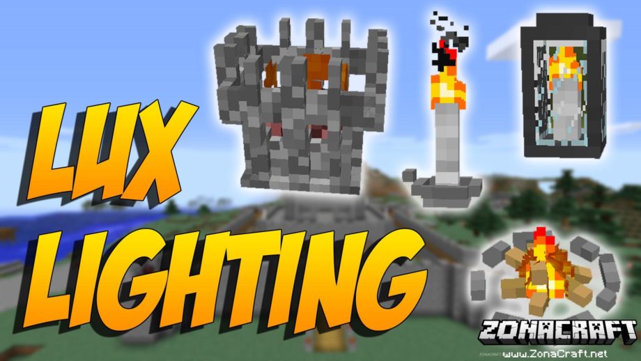 Lux Lighting Mod Para Minecraft 1.11/1.10.2 - ZonaCraft
