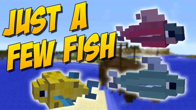 Just a Few Fish Mod Para Minecraft 1.12.2/1.11.2/1.10.2/1.8.9/1.7.10 ...