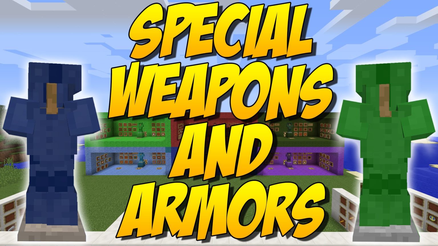 Special Weapons and Armor Mod Para Minecraft 1.10.2/1.9.4 - ZonaCraft