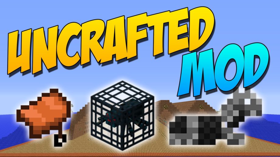 Uncrafted Mod Para Minecraft 1.19.2, 1.18.2, 1.16.5, 1.12.2, 1.11.2, 1. ...