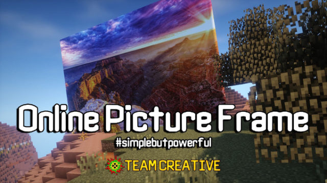 Little Picture Frames Mod Para minecraft 1.21.1, 1.20.2, 1.19.4, 1.12.2 ...