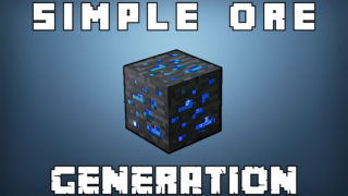 Simple Ore Generation Mod Para Minecraft 1.12.2/1.11.2/1.10.2 - ZonaCraft