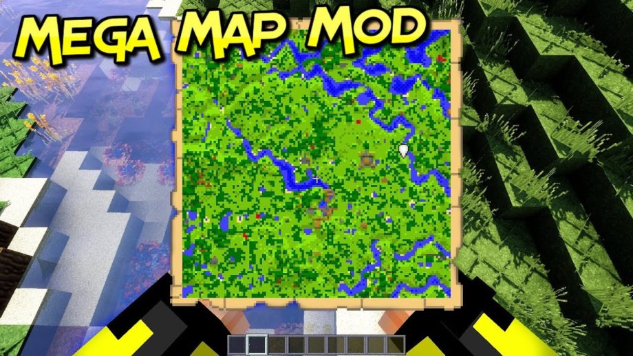 Mega Map Mod Para Minecraft 1.14.4, 1.12.2 - ZonaCraft