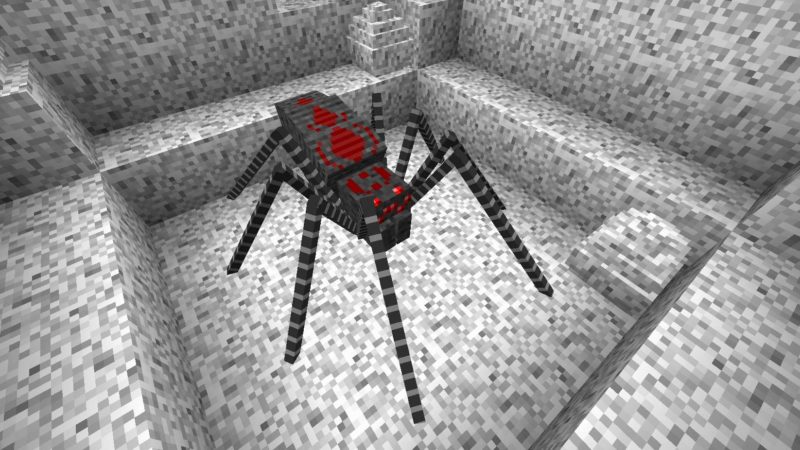 Spiders 2.0 Mod Para Minecraft 1.21.11, 1.20.4, 1.19.3, 1.18.2, 1.16.5 ...