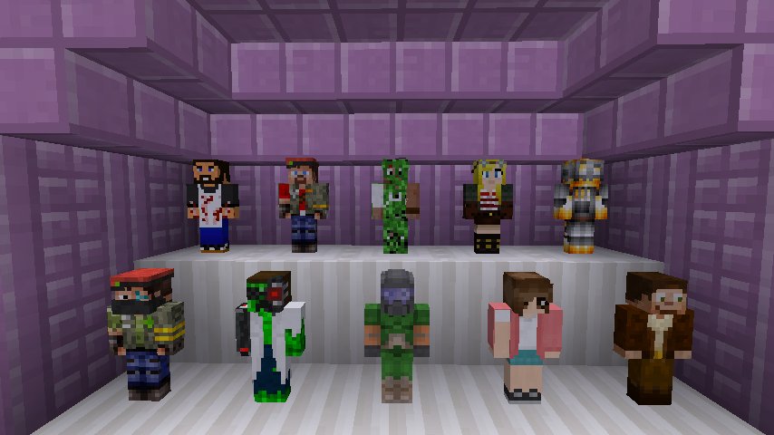 Statues Mod Para Minecraft 1.20.1, 1.19.4, 1.18.2, 1.17.1, 1.16.5, 1.15 ...