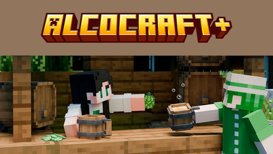 AlcoCraft+ Mod Para Minecraft 1.21.8, 1.20.1, 1.19.2, 1.18.2 - ZonaCraft