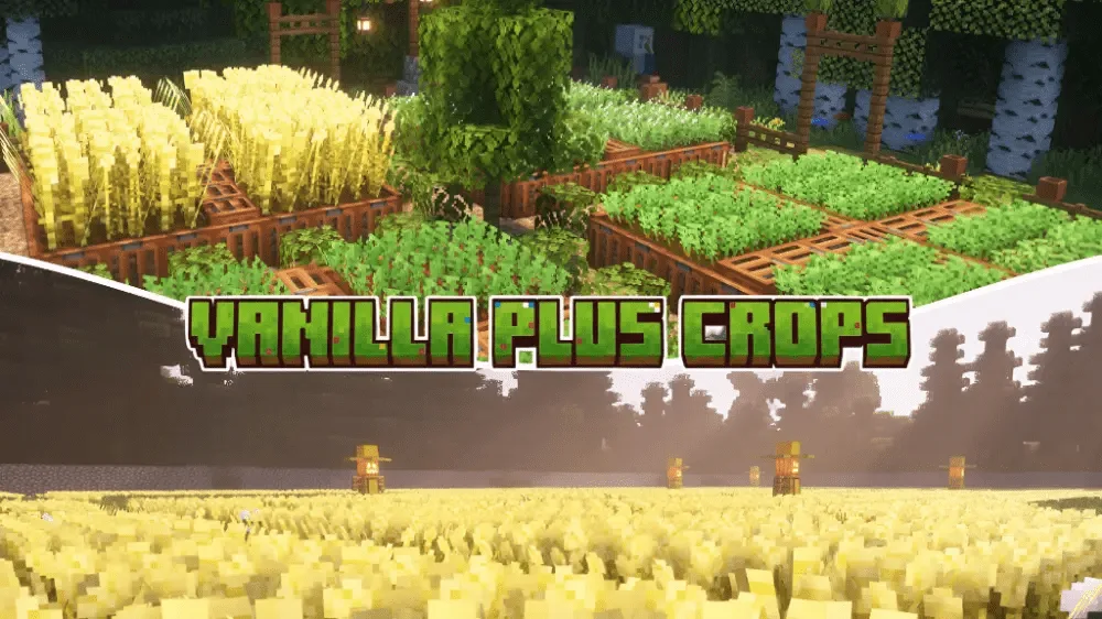 Vanilla Plus Crops Texture Pack Para Minecraft 26.1.2, 1.21.11, 1.20.6 ...