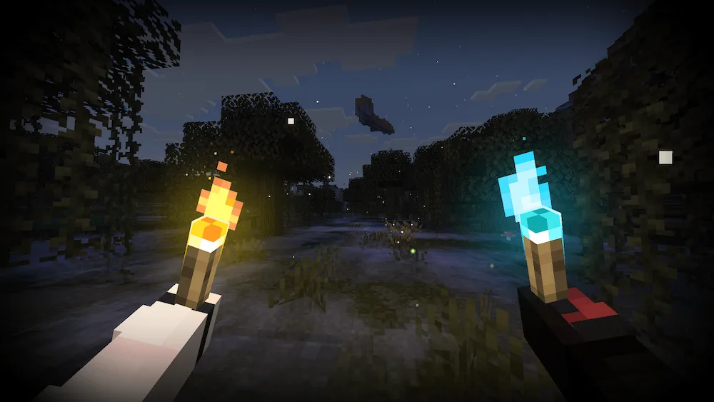 R&V Torches Texture Pack Para Minecraft 1.21.11, 1.20.6 - ZonaCraft