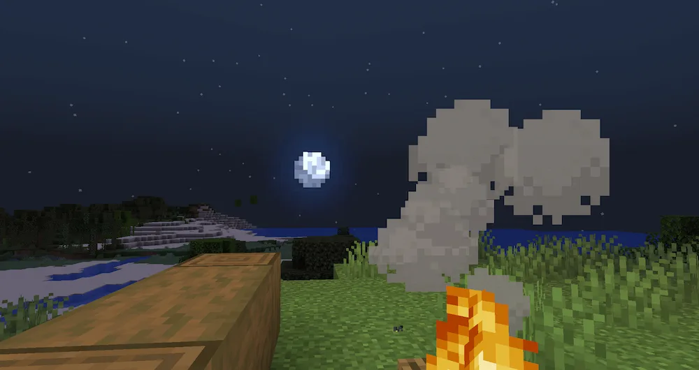 Sun and Moon Circular Texture Pack Para Minecraft 26.1.2, 1.21.11, 1.20 ...