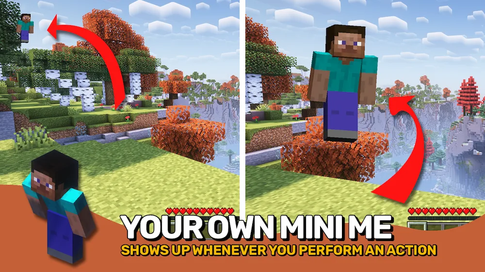 Paper Doll Mod Para Minecraft 26.1.2, 1.21.11, 1.20.4, 1.19.4 - ZonaCraft
